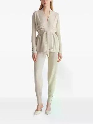 VIOLANTE NESSI Maru Buttoned Trousers - Neutrals