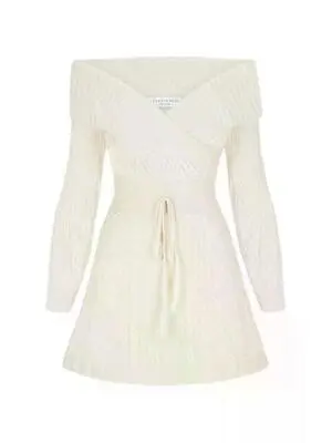 VIOLANTE NESSI Victorie Off-shoulder Mini Dress