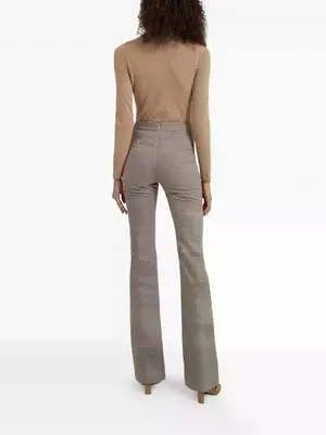 VIOLANTE NESSI Ribbed Knit Turtleneck Sweater - Neutrals