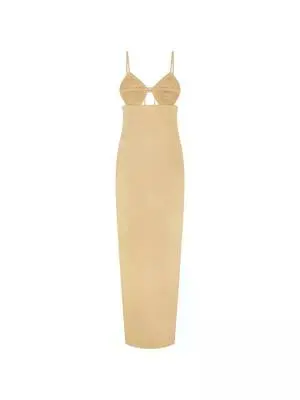 VIOLANTE NESSI Rodari Geometric-cup Maxi Dress