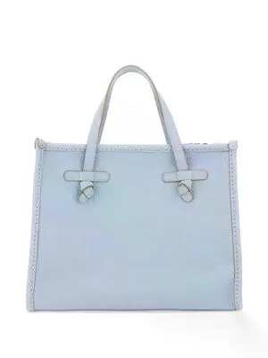GIANNI CHIARINI 32 Miss Marcella Leather Tote Bag - Blue