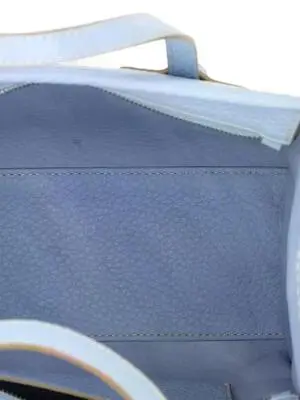 GIANNI CHIARINI 32 Miss Marcella Leather Tote Bag - Blue