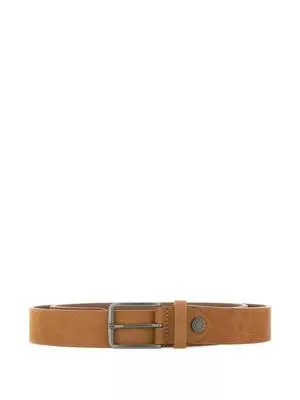 GIANNI CHIARINI Buckle Nubuck Belt - Neutrals