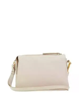 GIANNI CHIARINI Grained Shoulder Bag - Neutrals