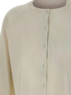 ELENA MIRÒ Ribbed-trim Buttoned Cardigan