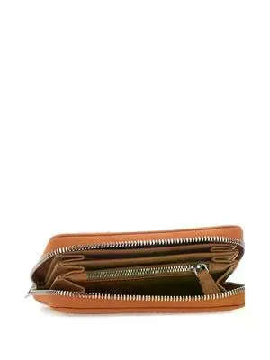 GIANNI CHIARINI Bubble Grained-leather Wallet - Orange