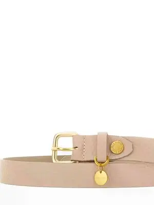 GIANNI CHIARINI Maxi-grain Leather Belt With Square Buckle