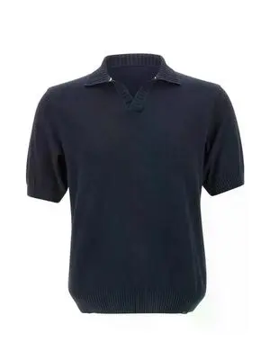 Paul & Shark Open Collar Logo Polo Shirt