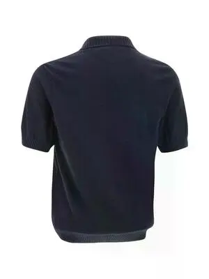 Paul & Shark Open Collar Logo Polo Shirt