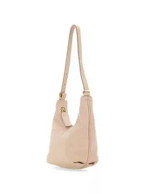 GIANNI CHIARINI Ella Top Zip Leather Shoulder Bag