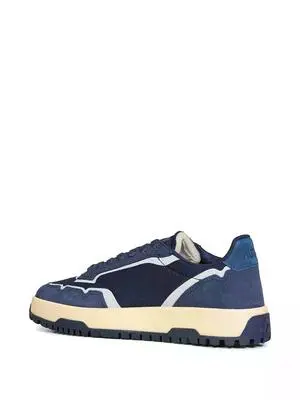 AUTRY Wildpace Perforated Suede Sneakers - Blue