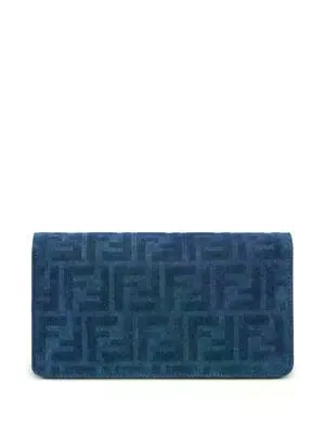 Fendi Baguette Wallet-on-chain With Ff Pattern