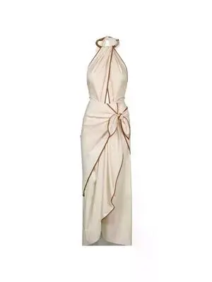 Johanna Ortiz Halterneck Cocktail Dresses