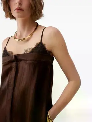 Liu Jo Lace Trim Jumpsuit