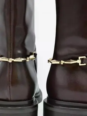SERGIO LEVANTESI Laura56 Ankle Chain Boots