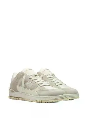 Axel Arigato Area Lo Suede-panels Sneakers - Neutrals