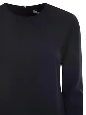 Max Mara Slim Zip Top - Blue