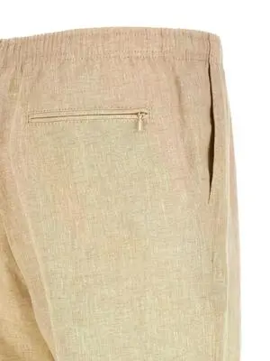 CELLAR DOOR Drawstring Elastic Trousers - Neutrals