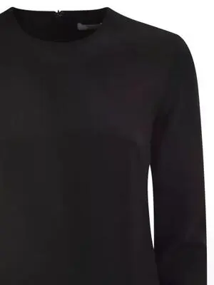 Max Mara Zip-fastening Blouse - Black
