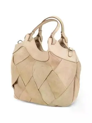 GIANNI CHIARINI Woven Top-handle Bag