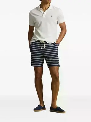 Polo Ralph Lauren Striped Drawstring Shorts - Blue