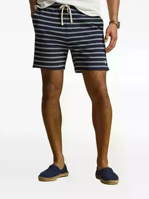 Polo Ralph Lauren Striped Drawstring Shorts - Blue