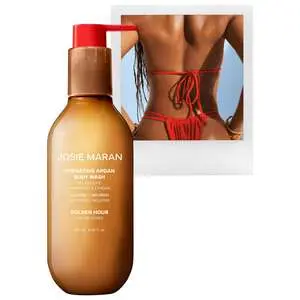 JOSIE MARAN Golden Hour Hydrating + Cleansing Argan Refillable Body Wash - One-color