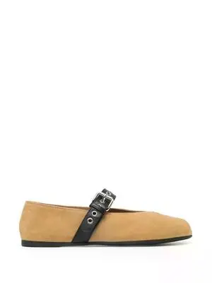 Miu Miu Suede Ballet Flats