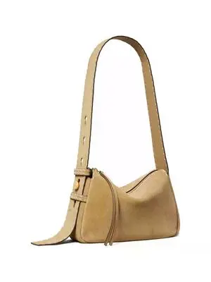 Tory Burch Romy Pick Stitch Shoulder Bag - Neutrals