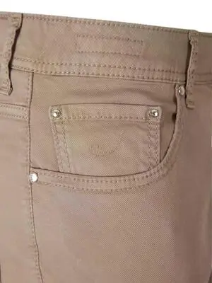 Jacob Cohen Embellished Straight-leg Jeans