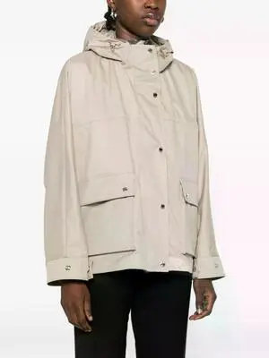 MOORER Hooded Pocket Jacket