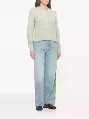 MOTHER Wide Leg Jeans - Blue