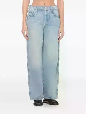 MOTHER Wide Leg Jeans - Blue