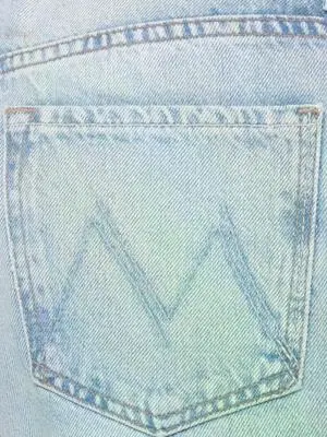 MOTHER Wide Leg Jeans - Blue