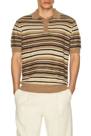 Nn07 Noam Polo In Brown - Mable Husk