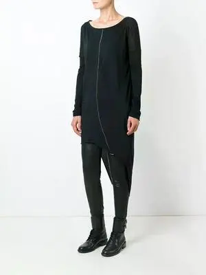 THOM KROM Asymmetric Long T-shirt
