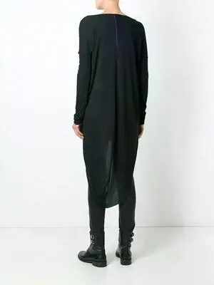 THOM KROM Asymmetric Long T-shirt