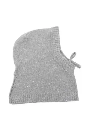 GRAN SASSO Sequin-embellished Balaclava