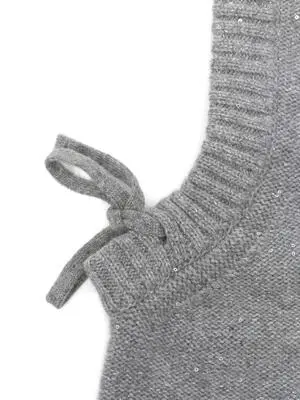 GRAN SASSO Sequin-embellished Balaclava