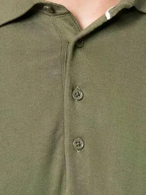 PAOLO PECORA Short Sleeve Polo Shirt - Green