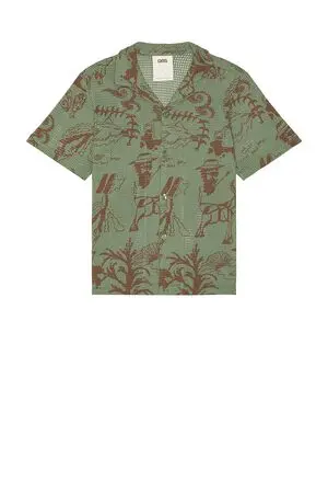 Oas Poplan Cuba Shirt - Green