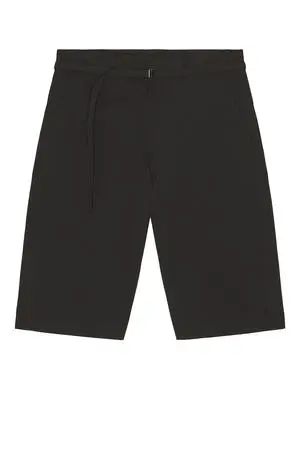 LE17SEPTEMBRE Belted Curved Shorts - Black