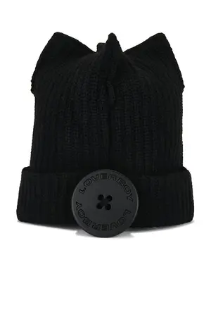 CHARLES JEFFREY Box Beanie - Black