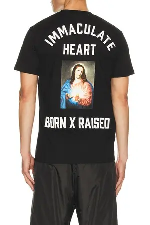 BORN X RAISED Immaculate Tee - Black