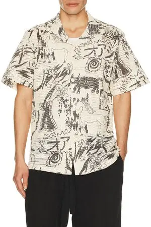 Oas Gensou Cuba Shirt In Cream