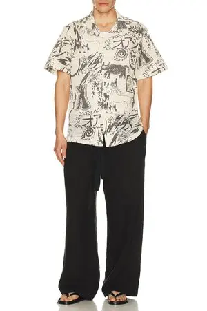 Oas Gensou Cuba Shirt In Cream