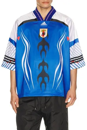 ADIDAS ORIGINALS Jfa Japan 10 World Cup Jersey In Blue - Power Blue