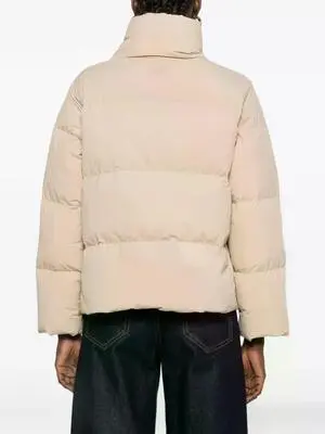 Max Mara Kaiser Funnel-neck Quilted Jacket