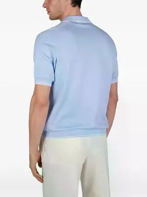 Paul & Shark Ribbed-details T-shirt