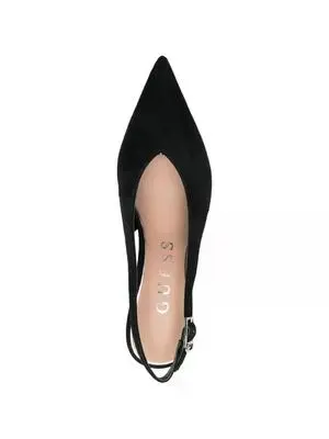 Guess Primo Suede Slingback Pumps - Black